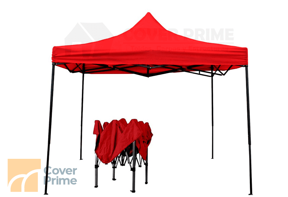 Toldos publicitarios plegables y desarmables - Cover Prime